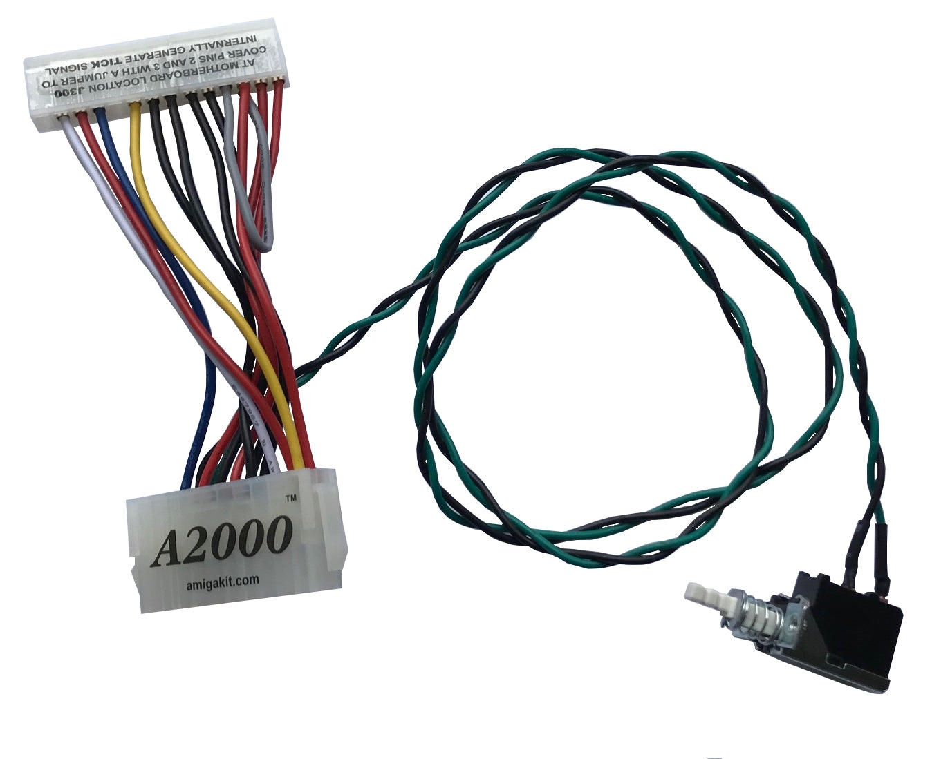 Amiga 2000 ATX PSU Power Adapter Cable + Switch A2000 – AmigaDeals